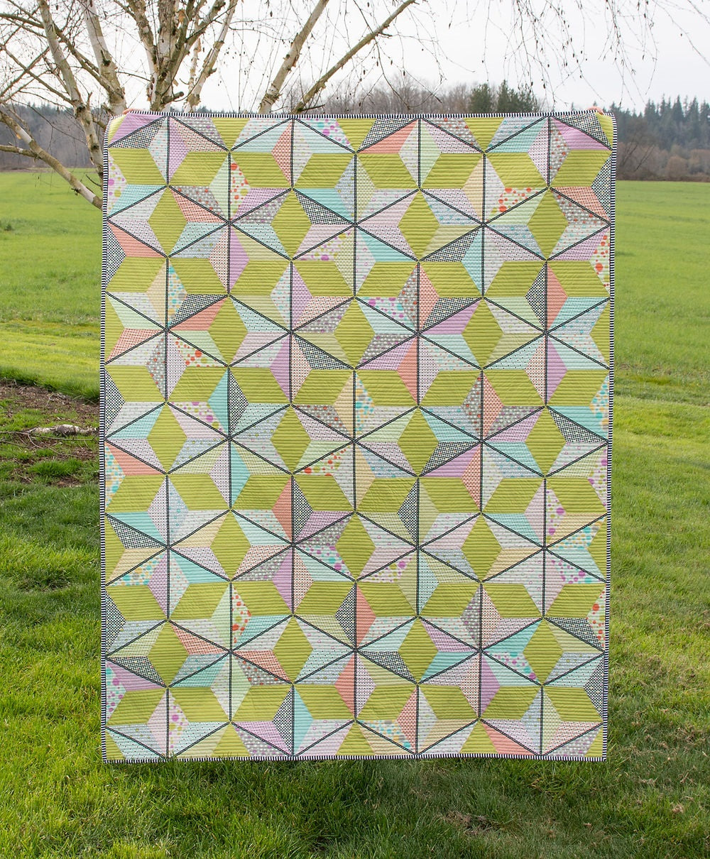 Lollipops & Licorice Quilt Pattern by Krista Moser – Quilt in a Day