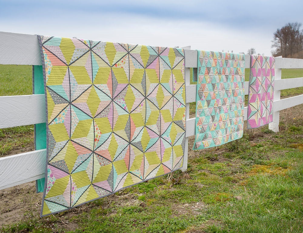 Lollipops & Licorice Quilt Pattern by Krista Moser – Quilt in a Day