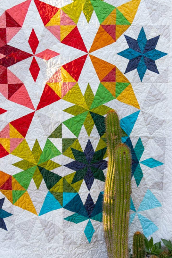 Alaska Rainbow Quilt Pattern by Edyta Sitar Laundry Basket Quilts ...