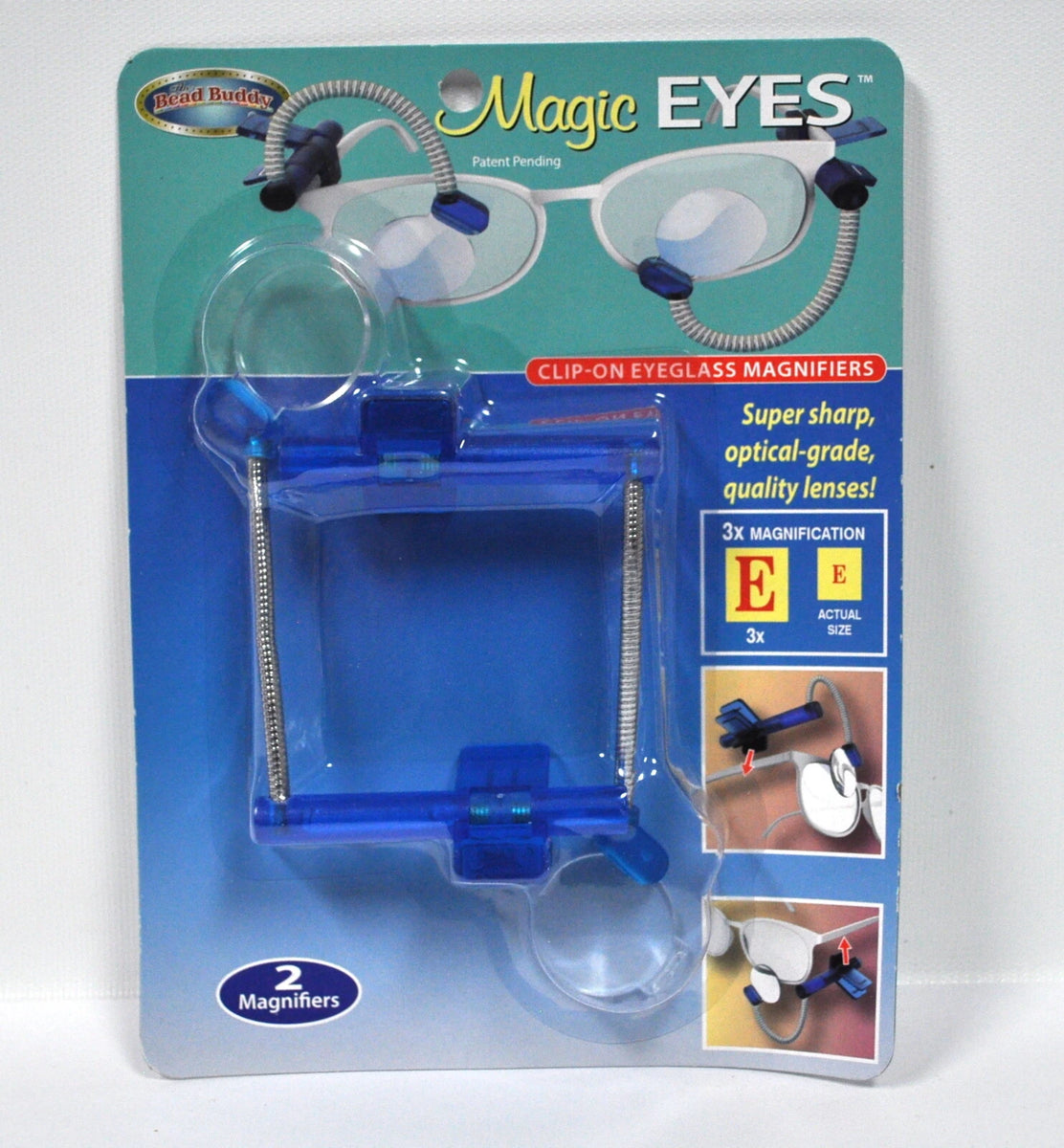 Magic Eyes Clip On Eyeglass Magnifiers – Quilt in a Day