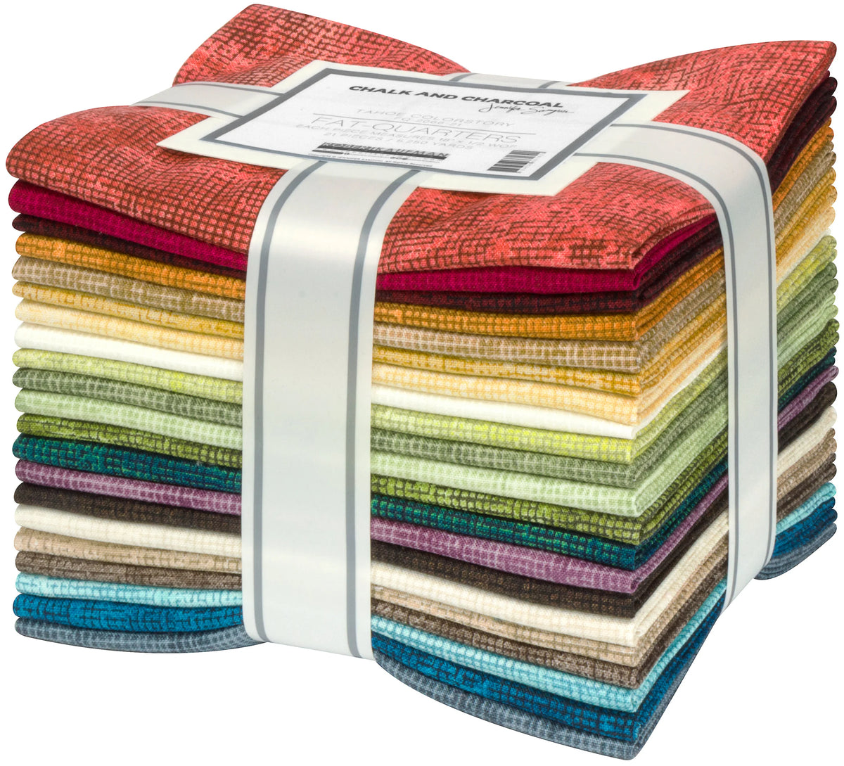 Kaufman - Chalk and Charcoal Tahoe Fat Quarter Bundle by Jennifer Samp ...