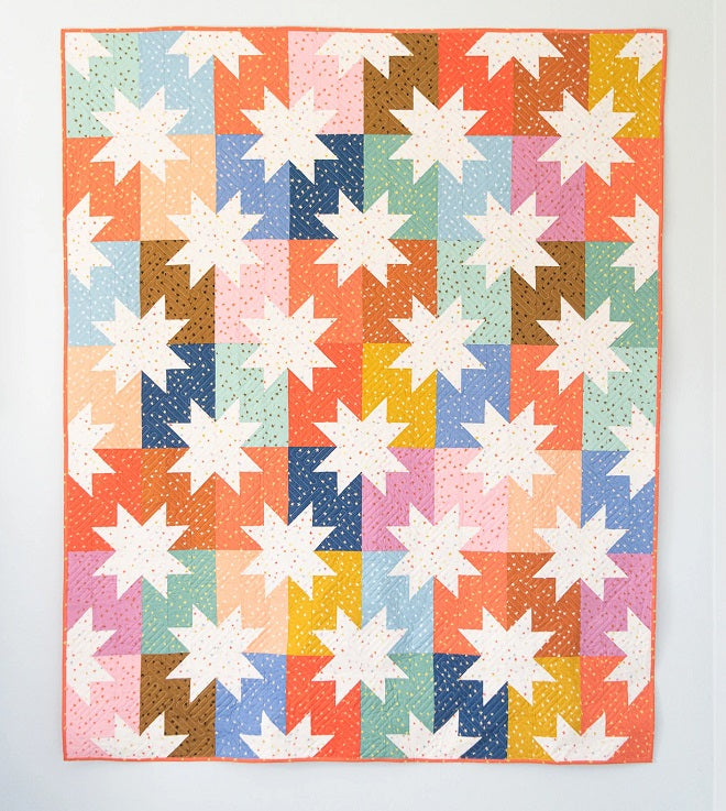 Star Pop Quilt Pattern by Quilty Love – Quilt in a Day