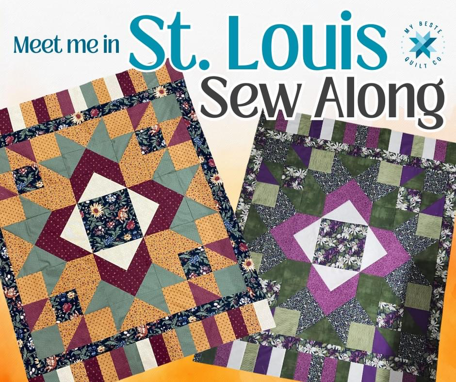 Meet Me in St. Louis Quilt Pattern by Renee Den Beste – Quilt in a Day