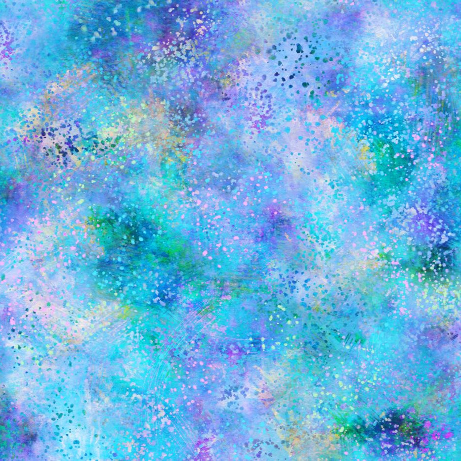 HOFFMAN - Color In Bloom - Spectrum Digital - Splatter - Aurora – Quilt ...