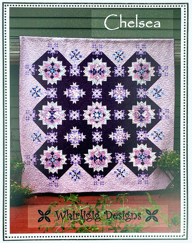 Chelsea Block of the Month Quilt Pattern by Whirligig Designs – Quilt ...