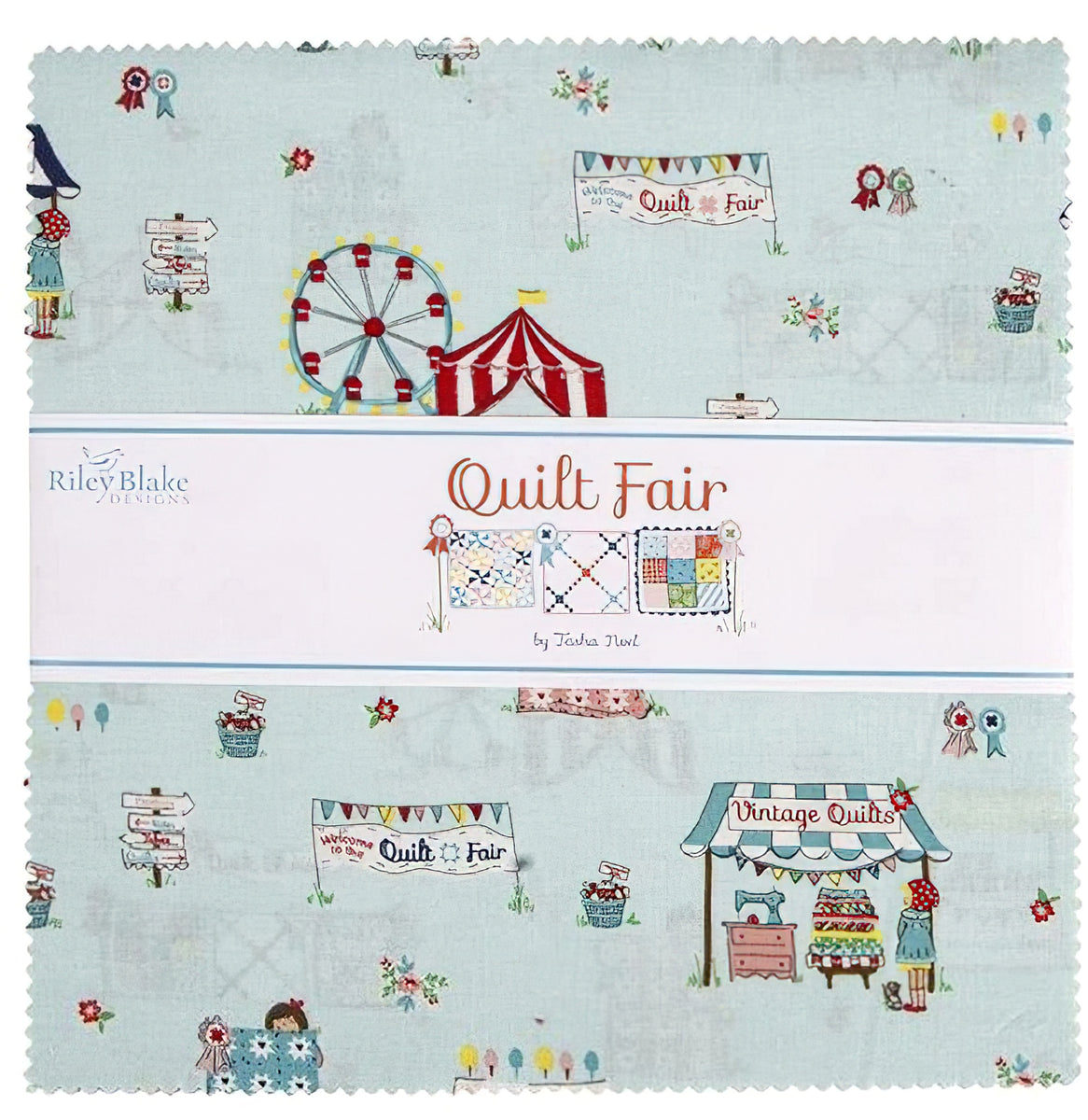 Riley Blake - Quilt Fair 10 inch Stacker by Tasha Noel 42 pcs – Quilt ...