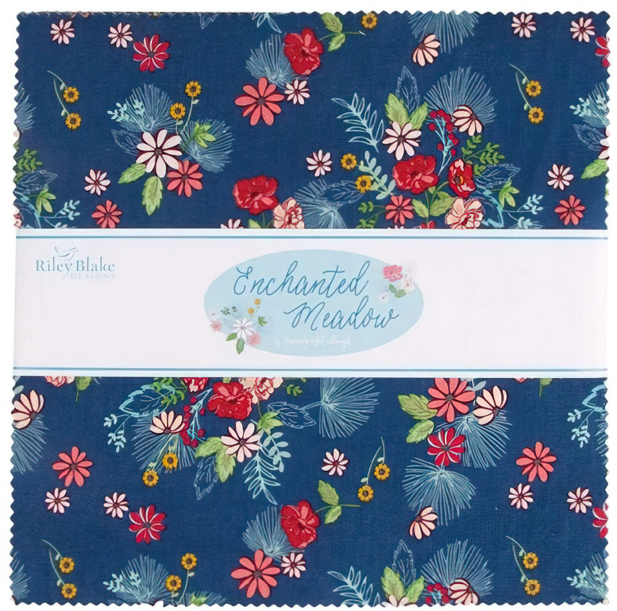 Riley Blake - Enchanted Meadow by Beverly McCullough -10 inch Stacker ...