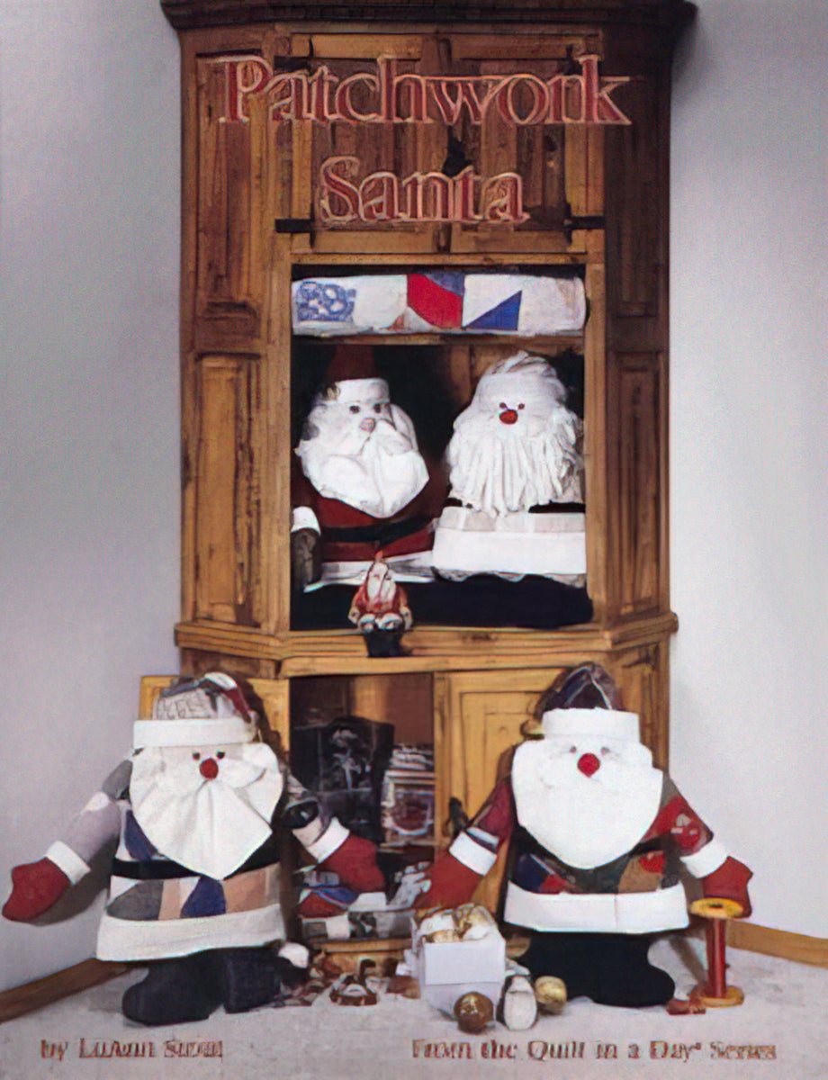 Patchwork Santa – Quilt in a Day