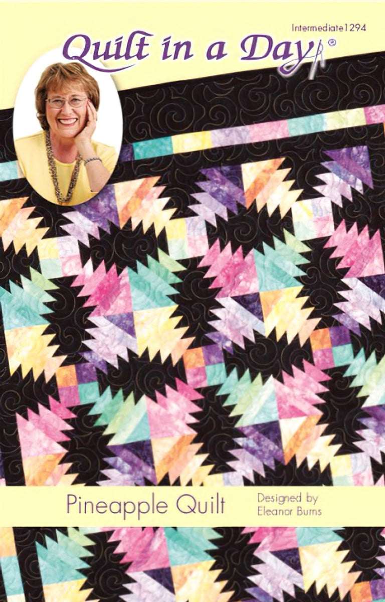 Pineapple Quilt: Eleanor Burns Signature Pattern 735272012948 – Quilt ...