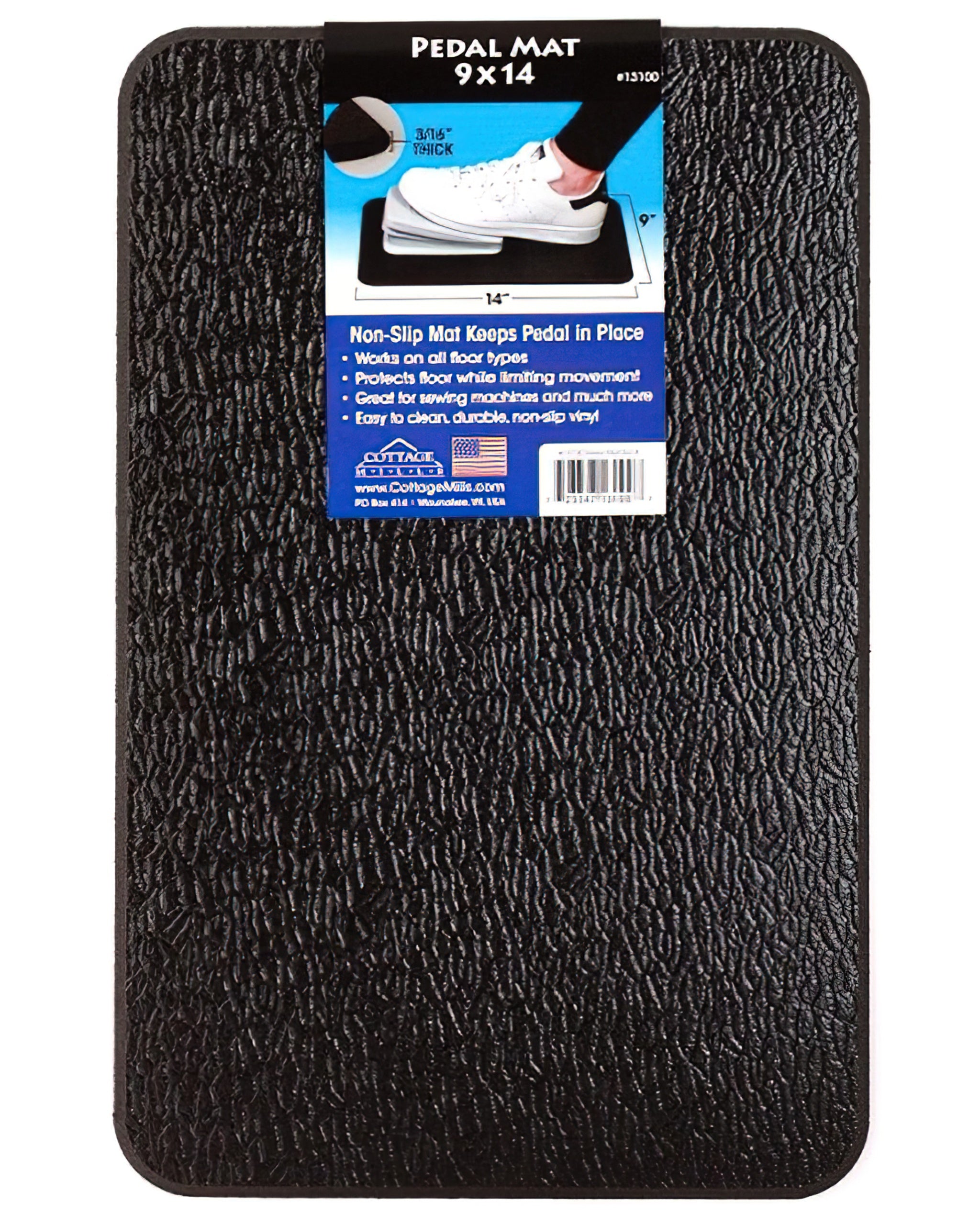 Freight Damaged - Pedal Mat 9 inch x 14 inch by Cottage Mills Inc ...