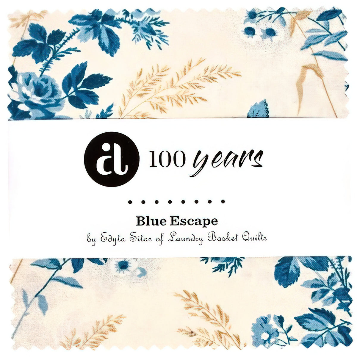 Andover - Blue Escape 5X5 Charm Squares by Laundry Basket Quilts ...