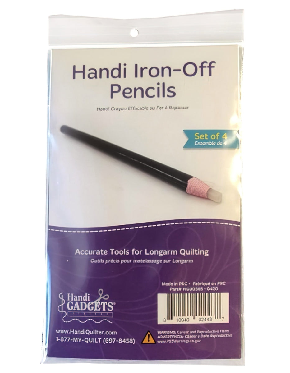Handi Iron Off Pencils by Handi Quilter – Quilt in a Day