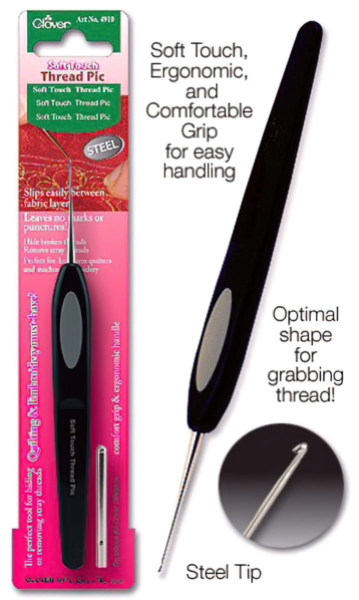 Clover Soft Touch Thread Pick – Quilt in a Day