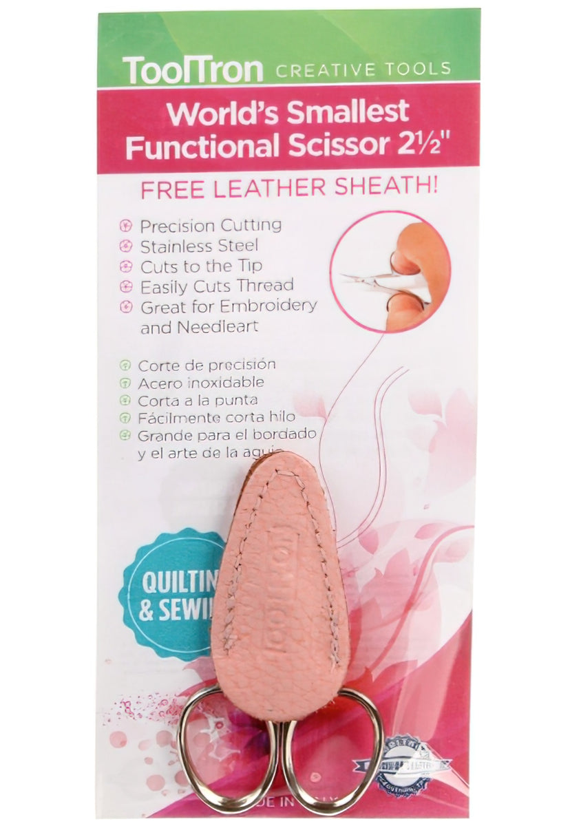 Smallest Scissor 2.5 Inch with Sheath – Quilt in a Day