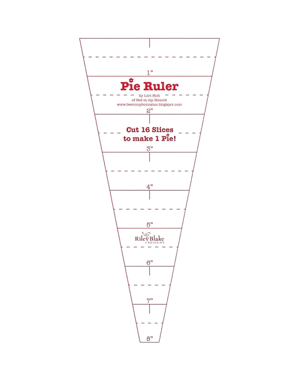 Lori Holt Pie Ruler 22.5 Degree – Quilt in a Day