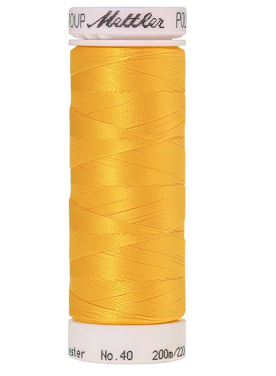 Mettler - Poly Sheen Polyester Embroidery Thread 40wt 220yd Canary ...