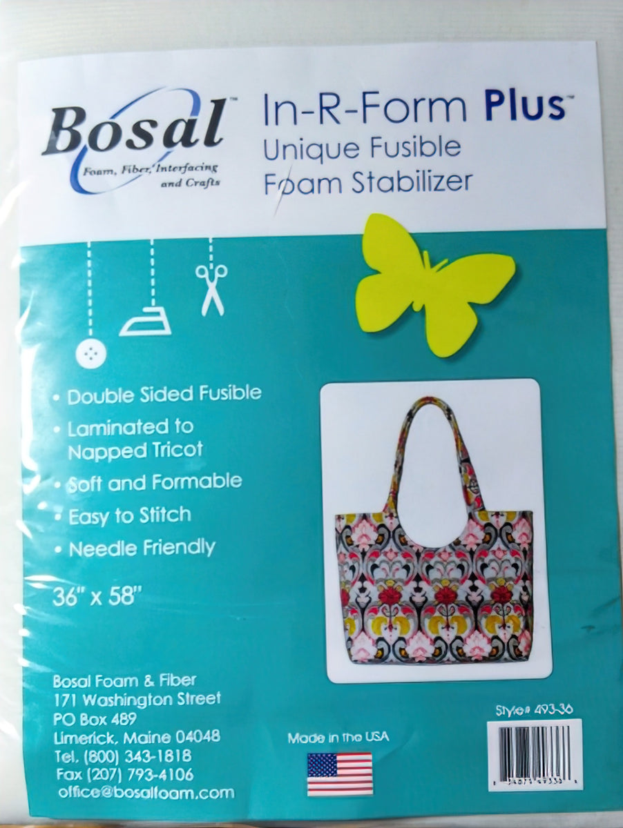 Bosal - In-R-Form Plus Double Sided Fusible Foam Stabilizer 36in x 58i ...