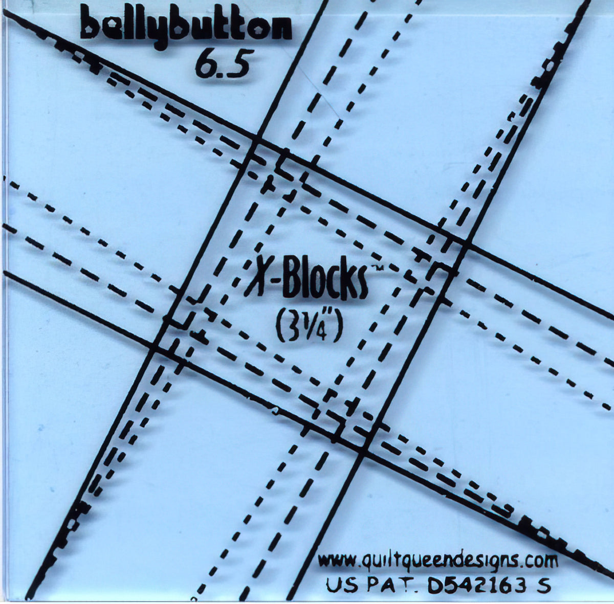 X-Block Tool BELLY Button 6.5 by Cactus Queen Quilt Co – Quilt in a Day