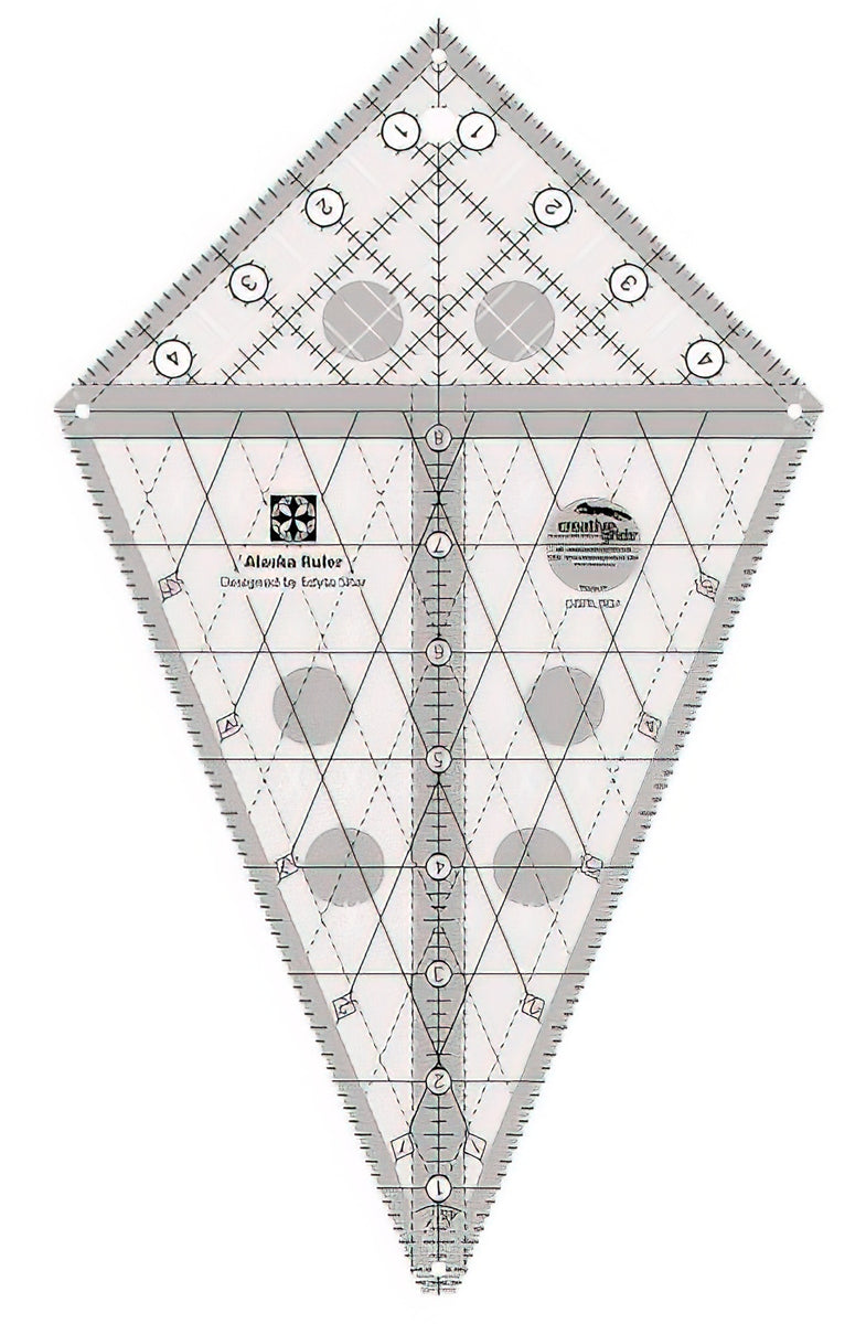 Creative Grids Alaska Ruler CGRLBQ1 – Quilt in a Day