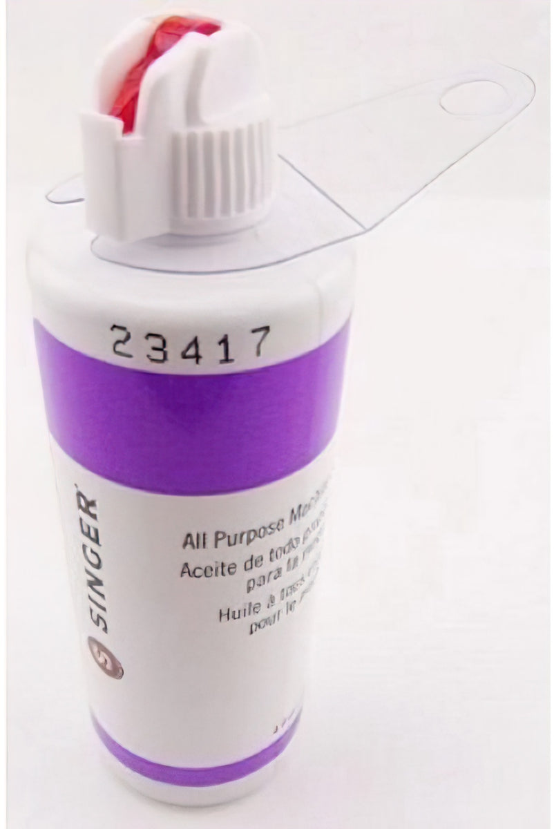 Singer All Purpose Machine Oil 4 Oz Plastic Bottle – Quilt in a Day