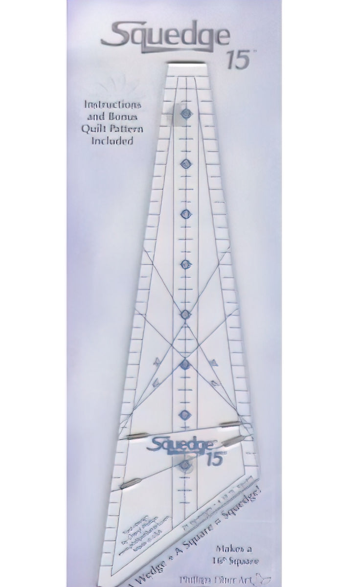 Squedge 15 Degree Tool - Phillips Fiber Art – Quilt in a Day