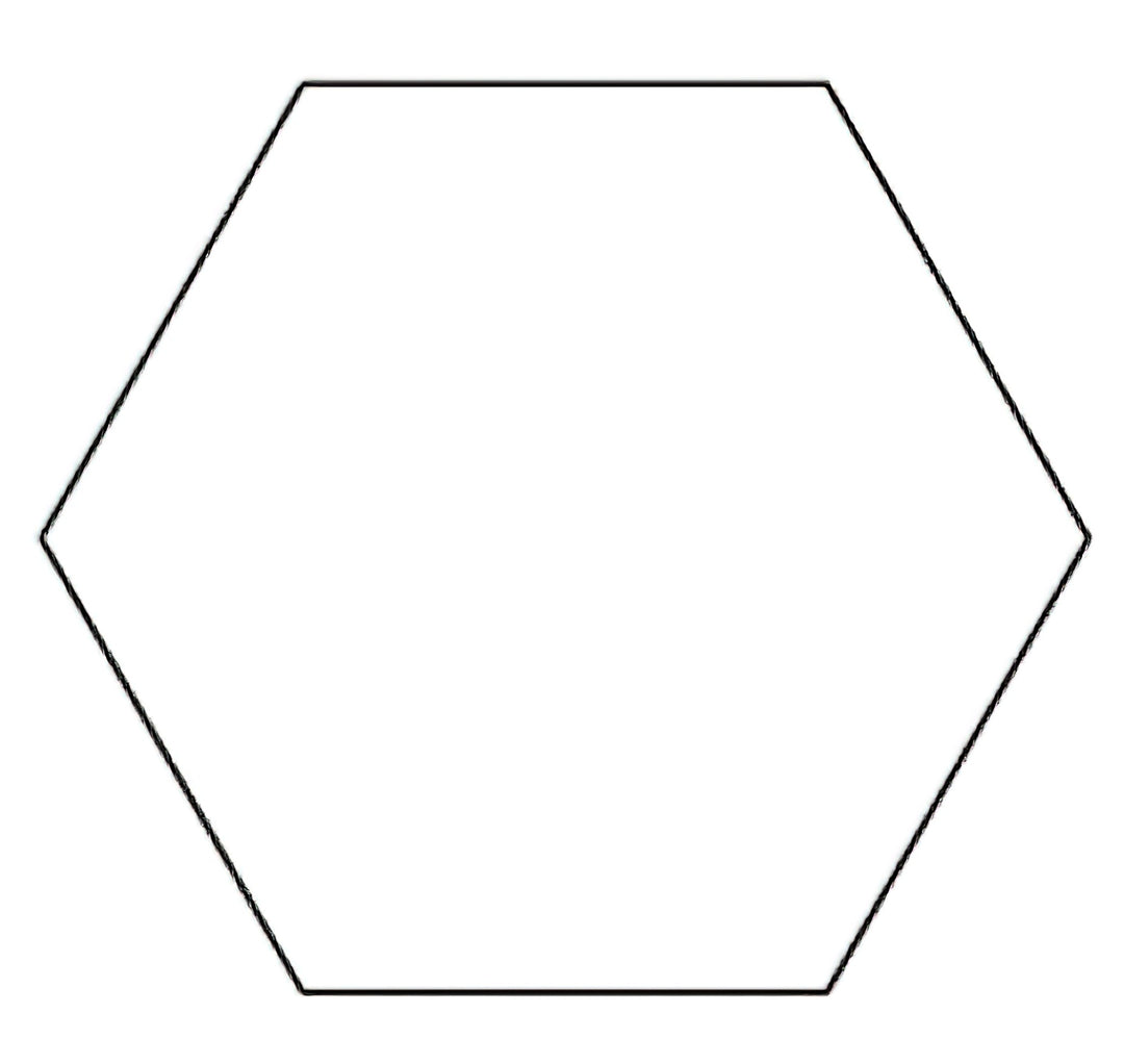 Sue Daley - 1 inch Hexagon Template – Quilt in a Day
