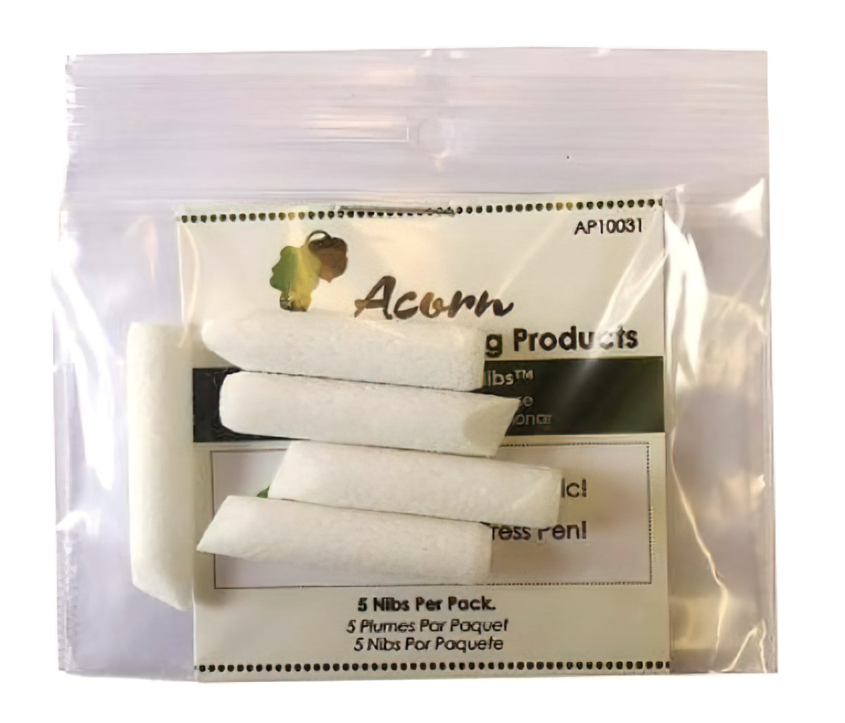 Easy Press Nibs 5 Pack by Acorn Precision Piecing Products – Quilt in a Day
