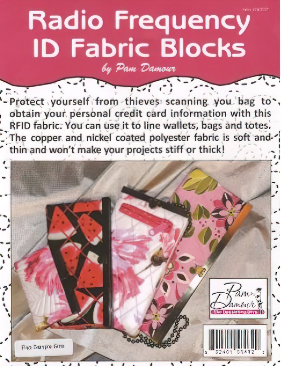 Radio Frequency ID Fabric Blocks by The Decorating Diva – Quilt in a Day