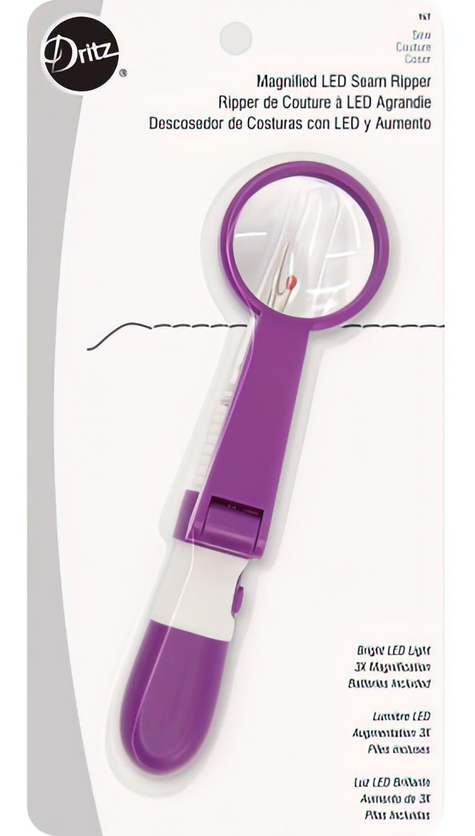 Dritz - Magnified LED Seam Ripper – Quilt in a Day