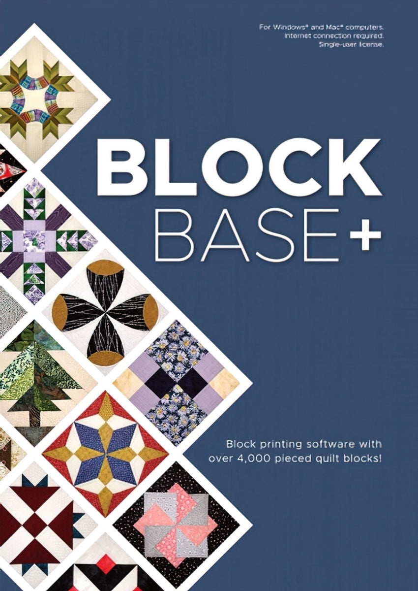 BlockBase Plus Software - For Mac and Windows by Electric Quilt Co ...