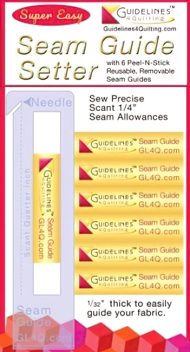 Super Easy Seam Guide Setter with Six Guides by Guidelines4Quilting ...
