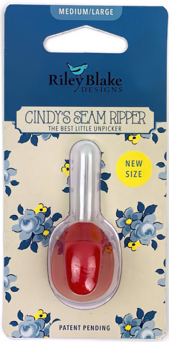 Freight Damaged - Cindy's RED Medium/Large Seam Ripper by Riley Blake ...