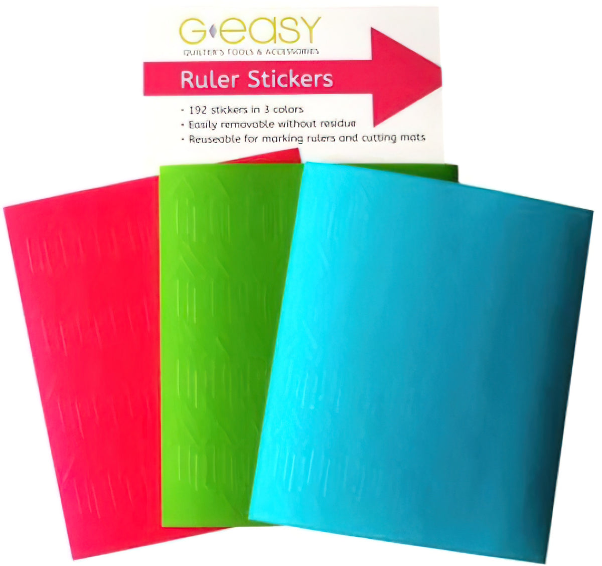 GEasy Ruler Stickers by GE Designs – Quilt in a Day
