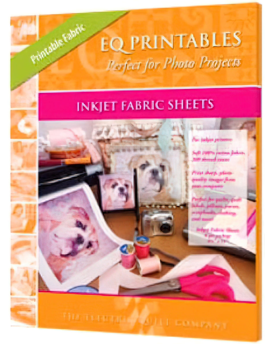 Cotton Printable Fabric Sheets 25 Sheets per pack – Quilt in a Day