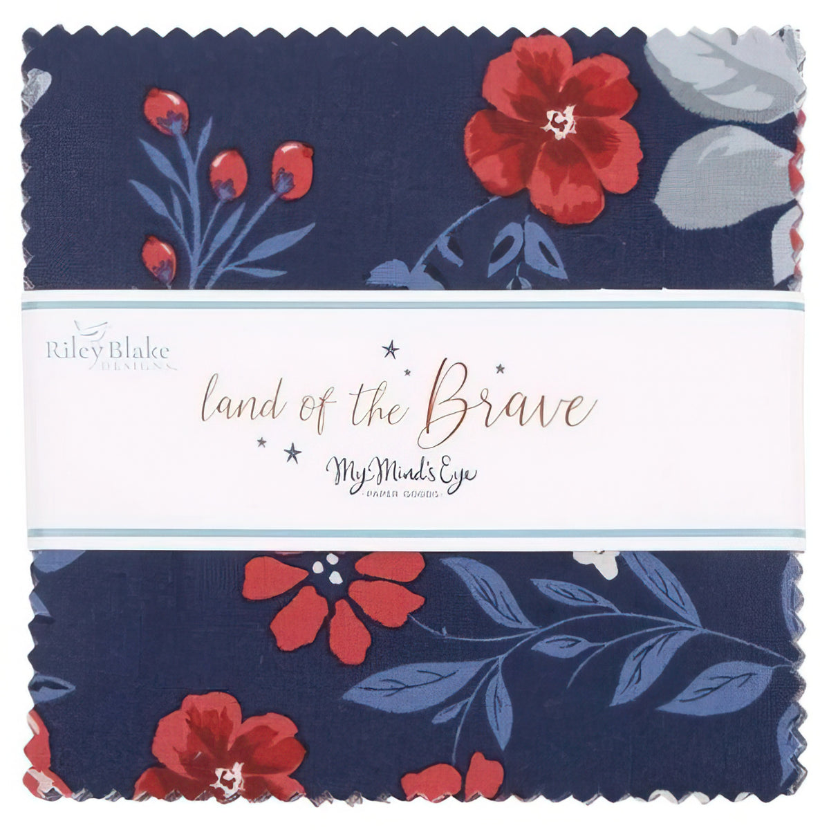 Riley Blake - Land Of The Brave 5 inch Stacker 42 pcs – Quilt in a Day