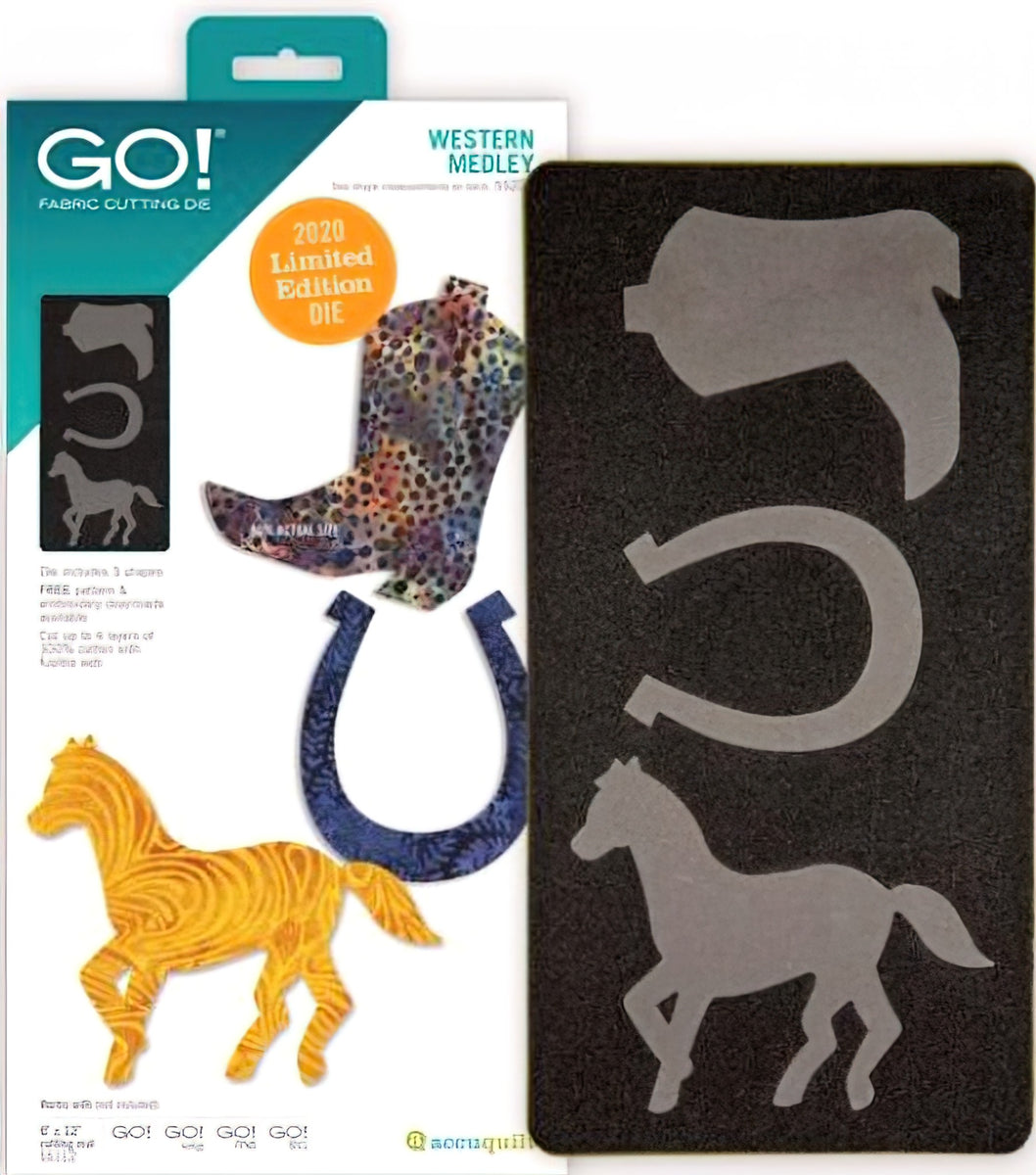 GO! Western Medley Limited Edition Die – Quilt in a Day