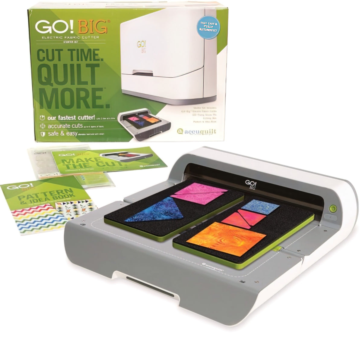 Accuquilt Cutter - GO! Big 55500 Electric Fabric Cutting System – Quilt ...