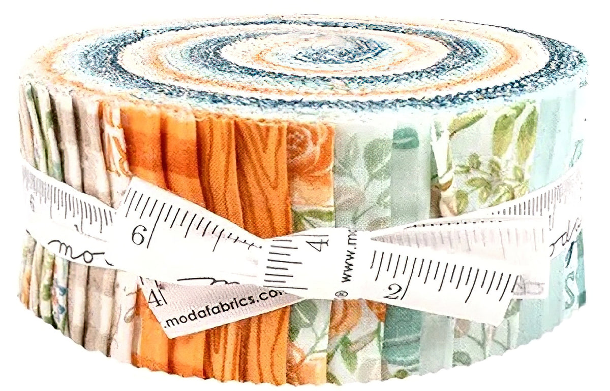 Harvest Wishes Jelly Roll by Deb Strain Moda Precuts – Quilt in a Day