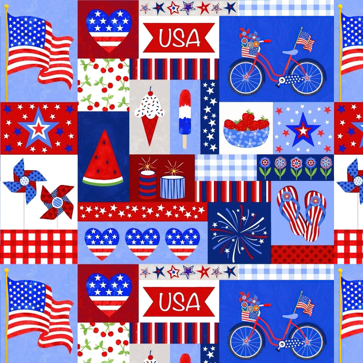 STUDIO E - My Happy Place by Sharla Fults - Patchwork - Multi - #8099 ...