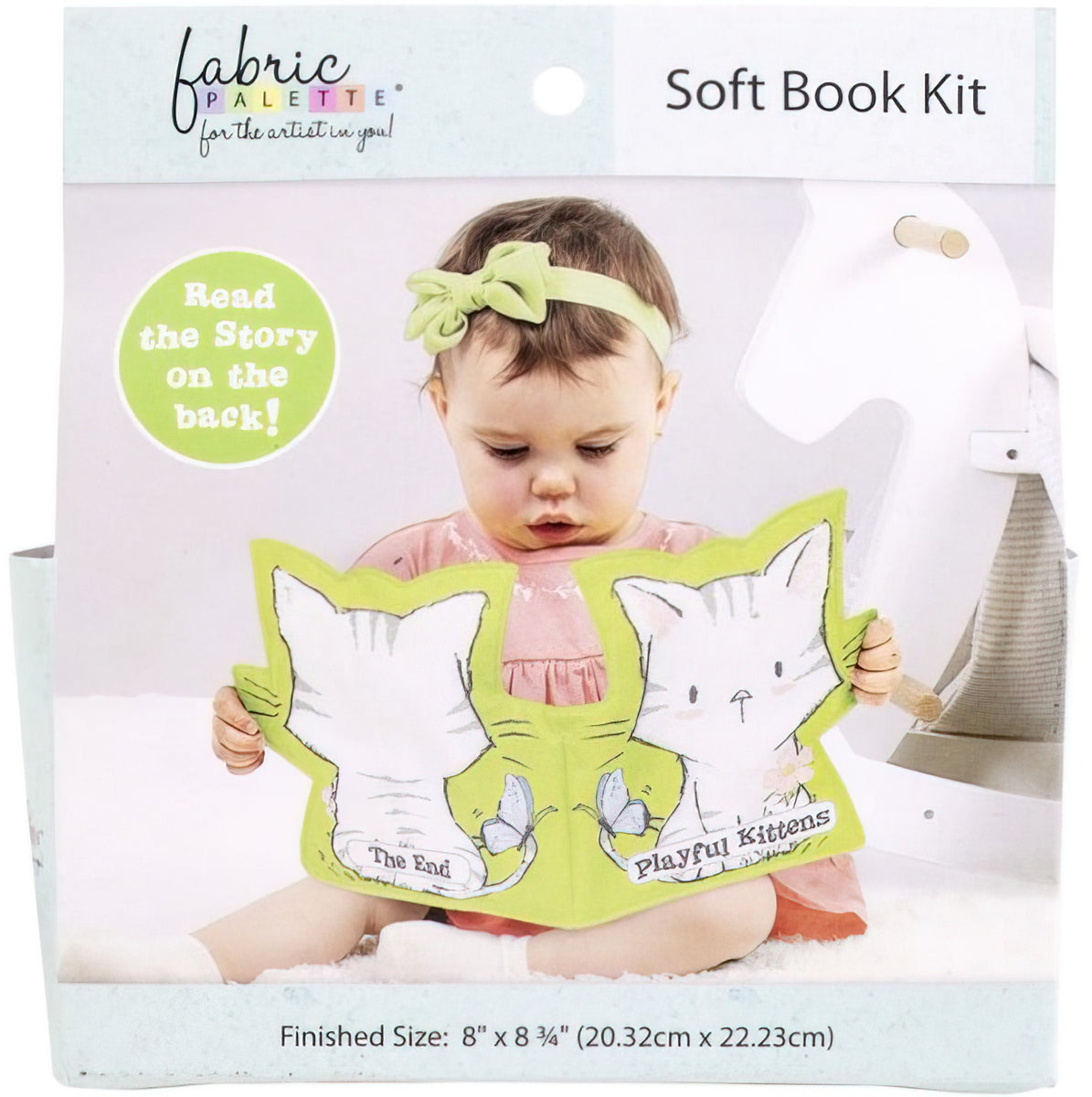 Fabric Palette Soft Book Kit - Kitten – Quilt in a Day