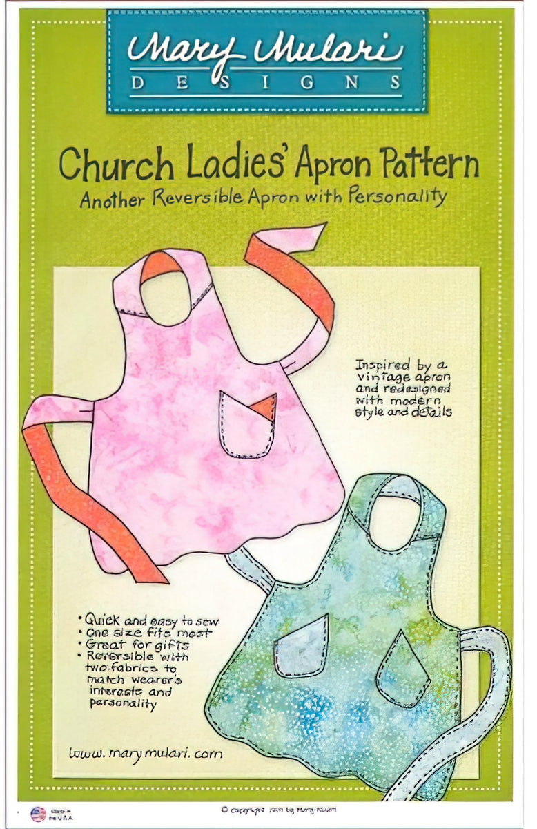 Mary Mulari Designs - Church Ladies Apron – Quilt in a Day