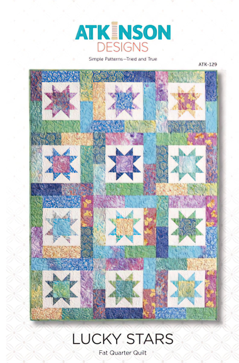 Atkinson Designs: Lucky Stars – Quilt in a Day