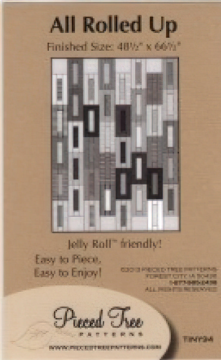 All Rolled Up - Tiny 94 Pieced Tree Patterns – Quilt in a Day