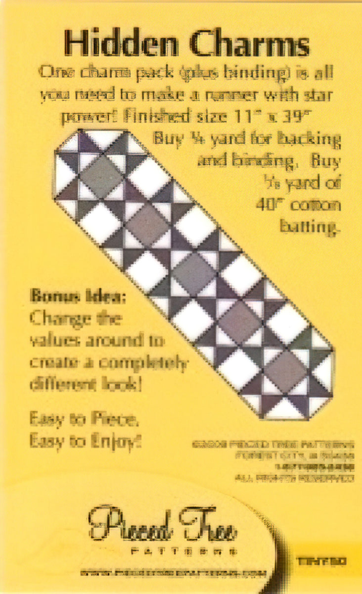 Hidden Charms - Tiny 50 Pieced Tree Patterns – Quilt in a Day