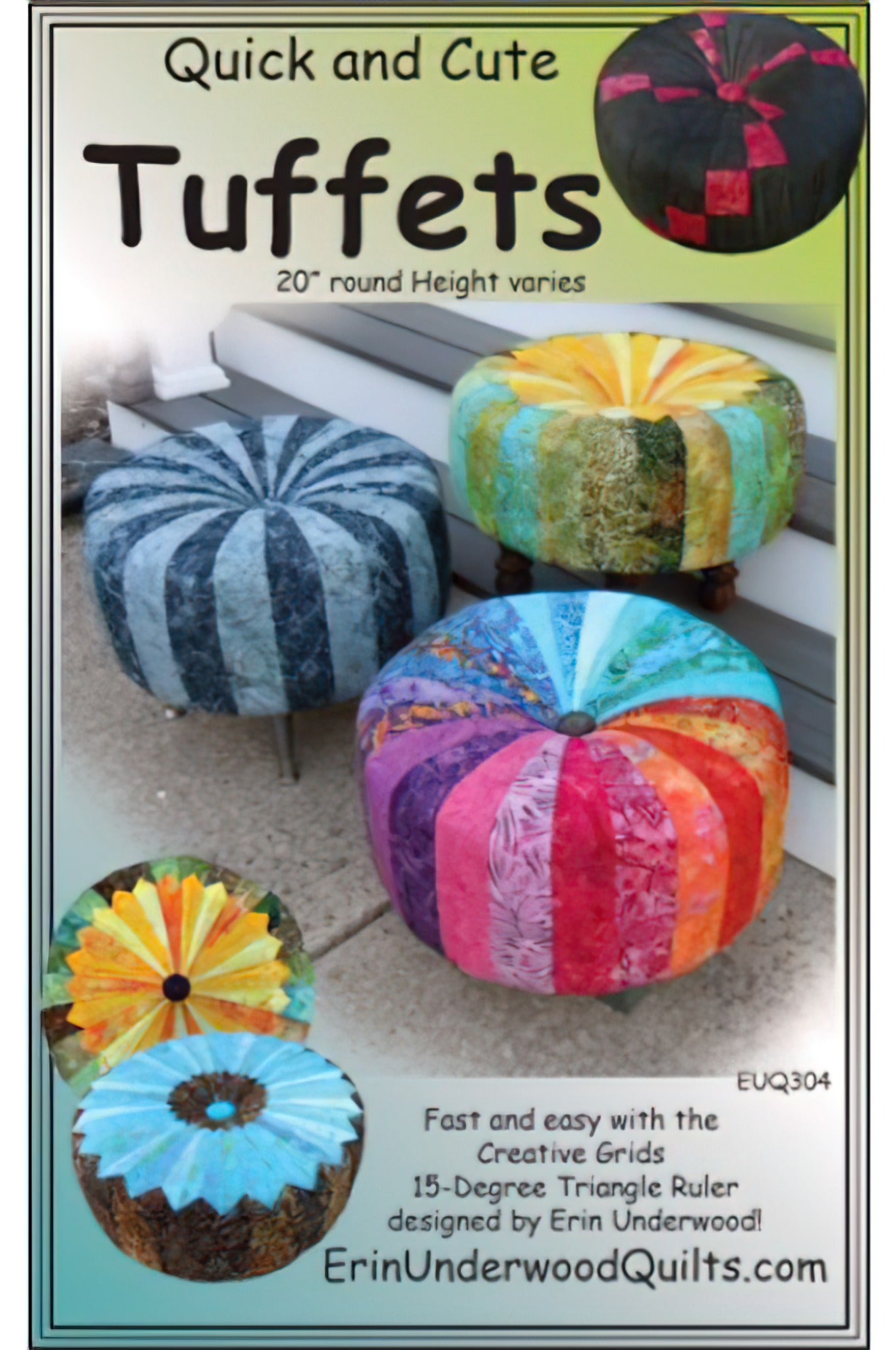 Quick And Cute Tuffets – Quilt in a Day