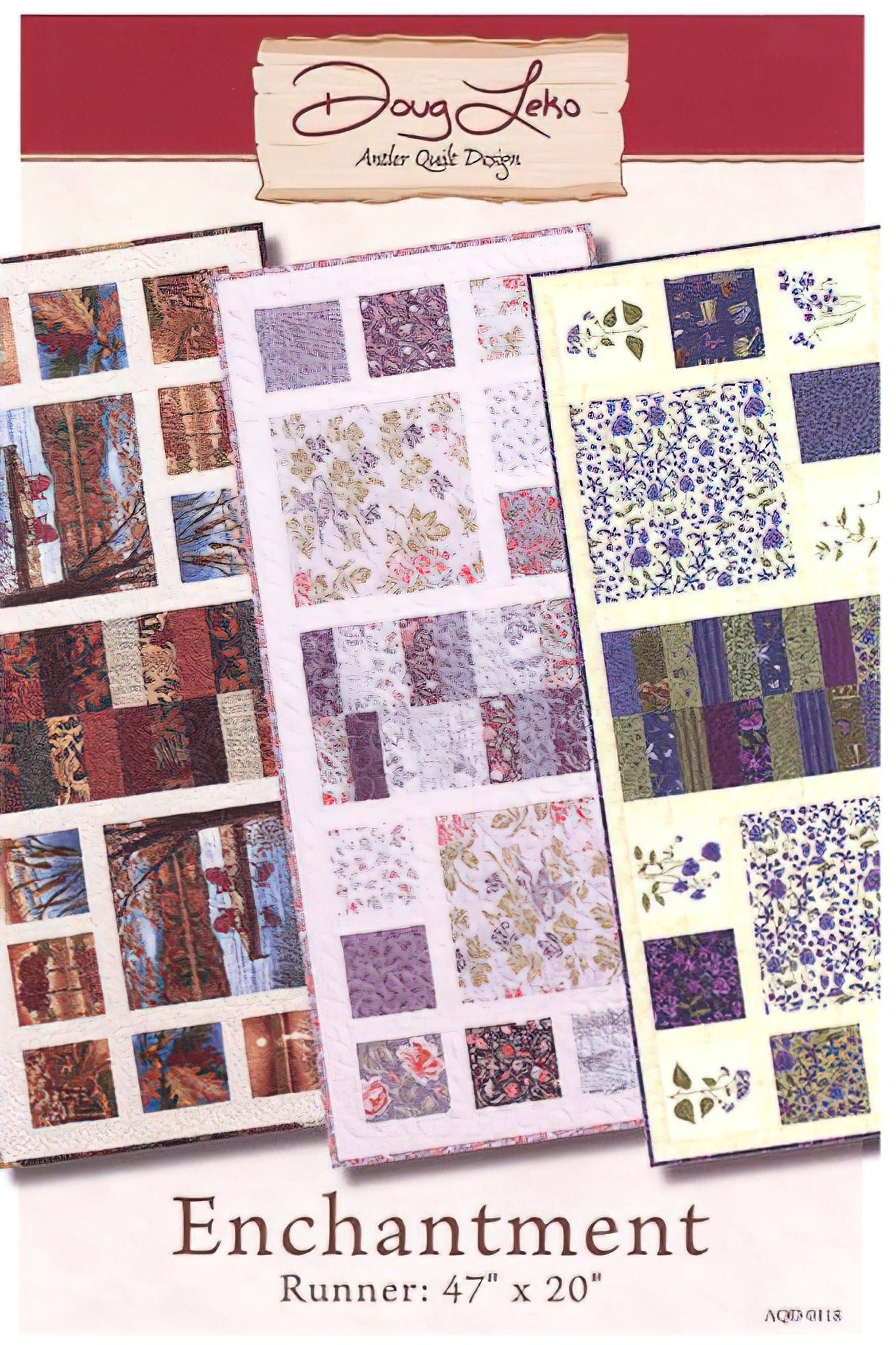 Enchantment Runner Pattern by Doug Leko Antler Quilt Design – Quilt in ...