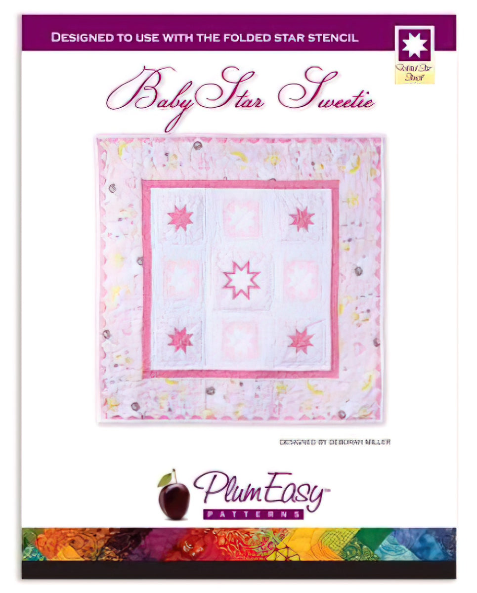 BabyStar Sweetie Quilt Pattern by Plum Easy Patterns – Quilt in a Day