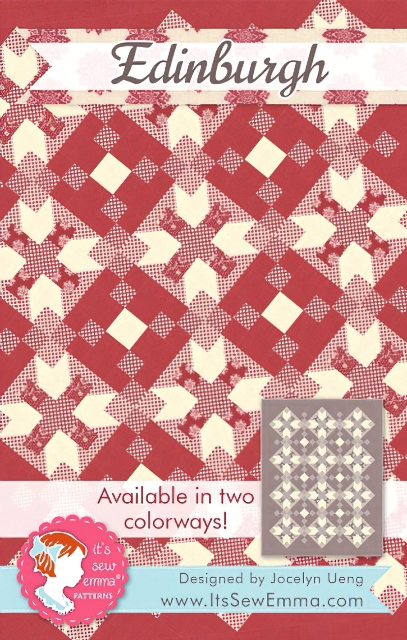 Edinburgh Quilt Pattern by It's Sew Emma – Quilt in a Day