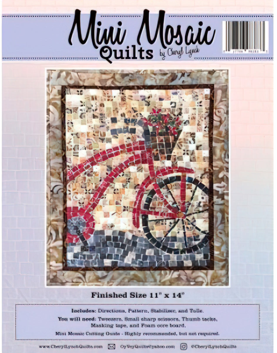 Mini Mosaic - Bicycle Quilt Pattern – Quilt in a Day