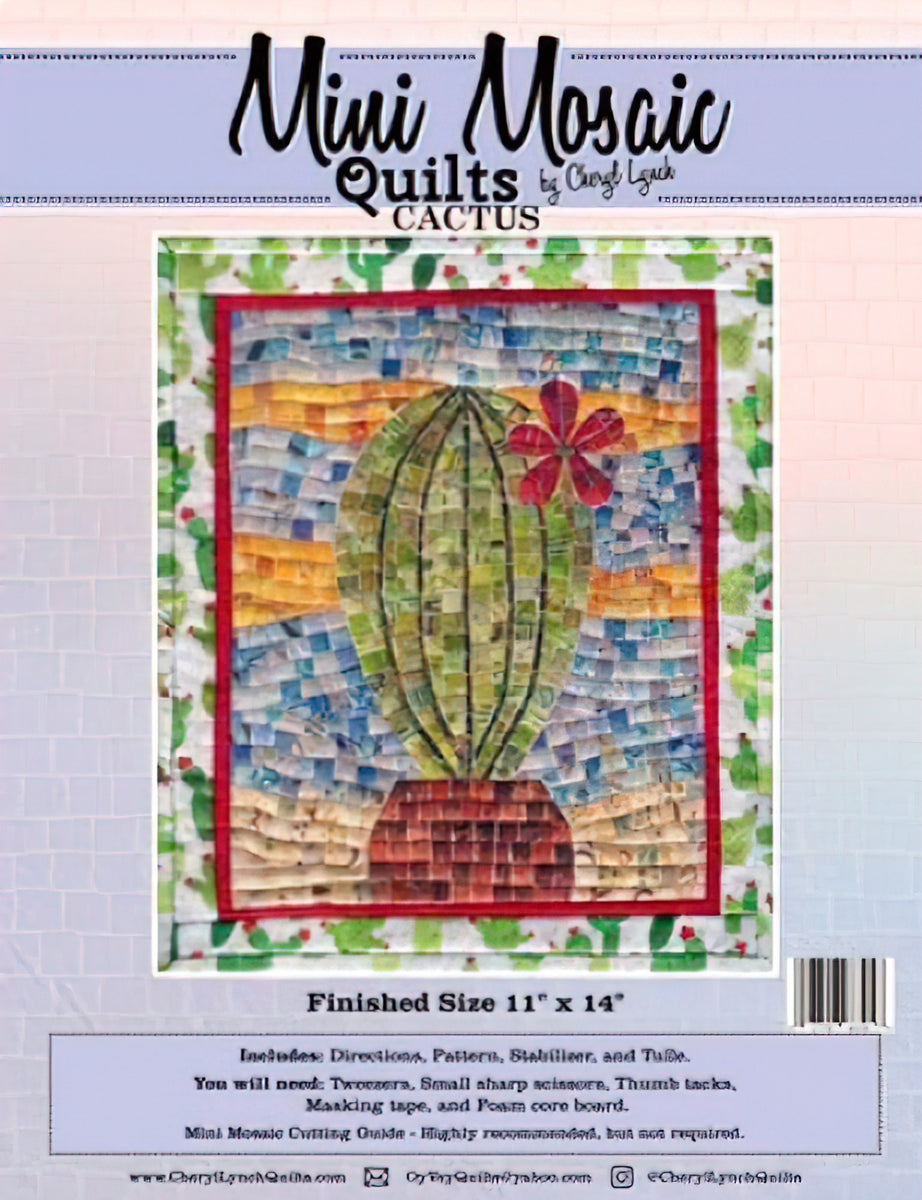 Mini Mosaic - Cactus Quilt Pattern – Quilt in a Day